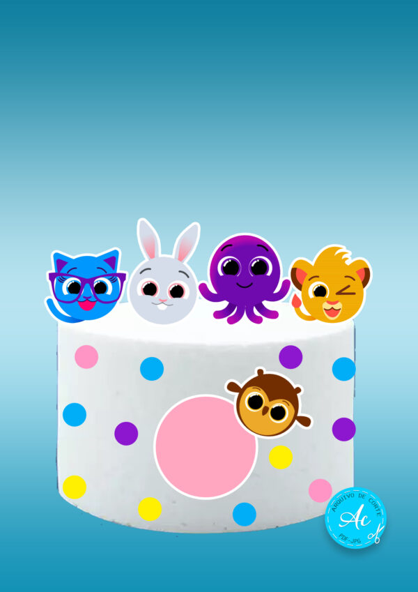 Arquivo Topo Bolofofos #7 - Arquivo de corte